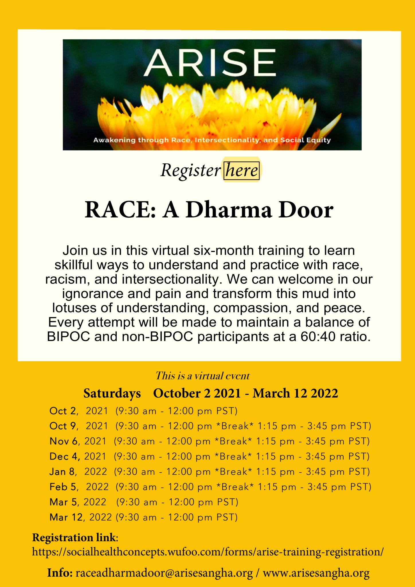 RACE: A Dharma Door – Magnolia Grove Meditation Practice Center