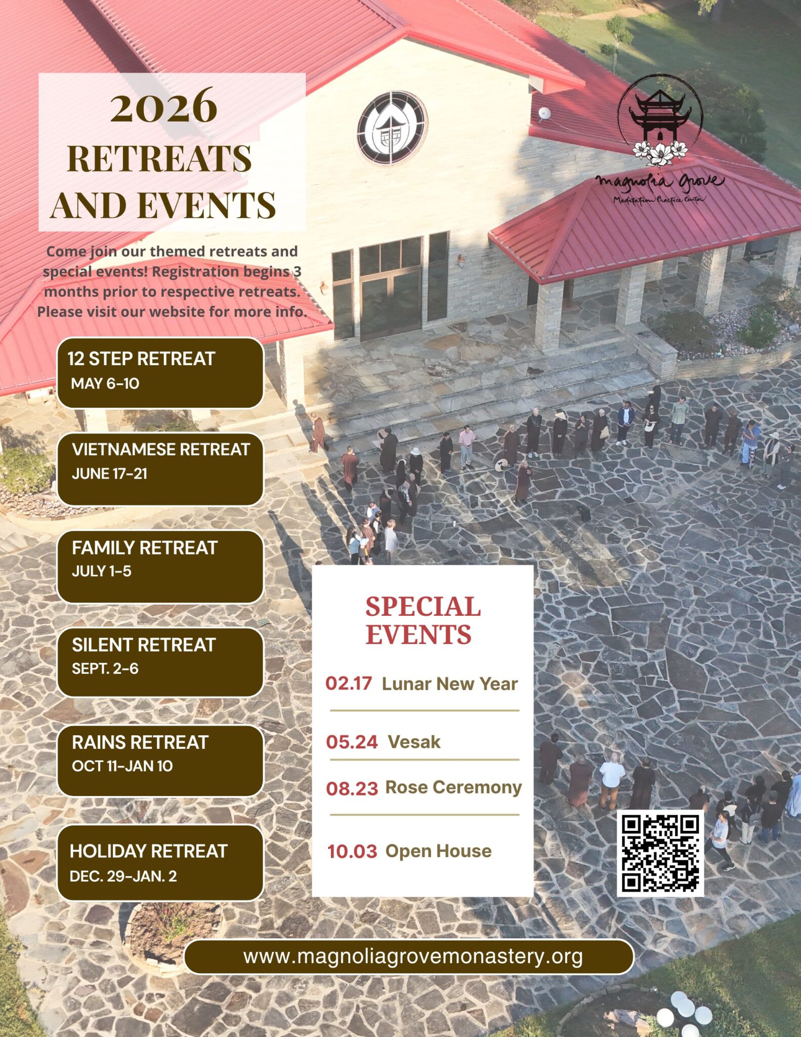 2026 Year Themed Retreats and Special Events – Magnolia Grove ...
